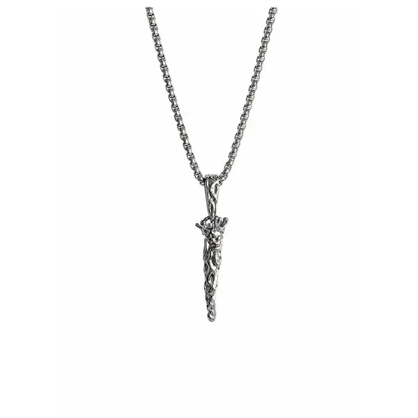 ISKRA Royal Horn Stainless Steel Necklace