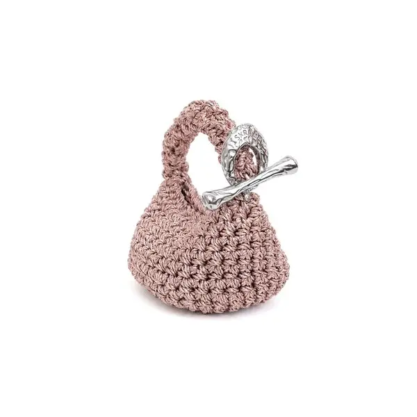 ISKRA Micro Gigi Clasp Bag - Pink