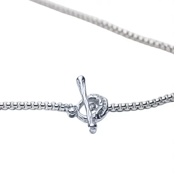 ISKRA Airpods Eyewear Clasp Necklace - Silver