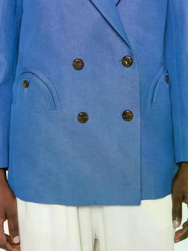 BLAZÉ MILANO Double-breasted Peak Lapel Blazer