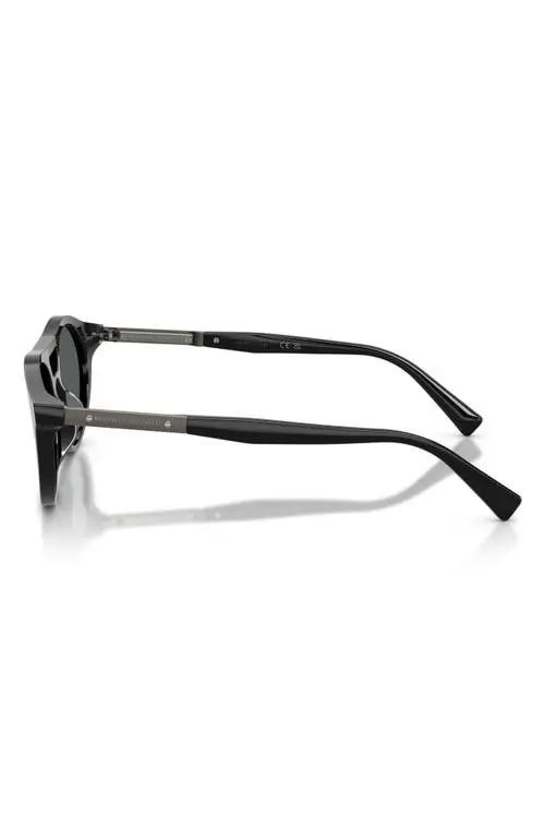 Brunello Cucinelli Oval Sunglasses - Black