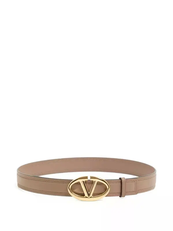 Valentino Garavani Vlogo Signature Belt - Brown
