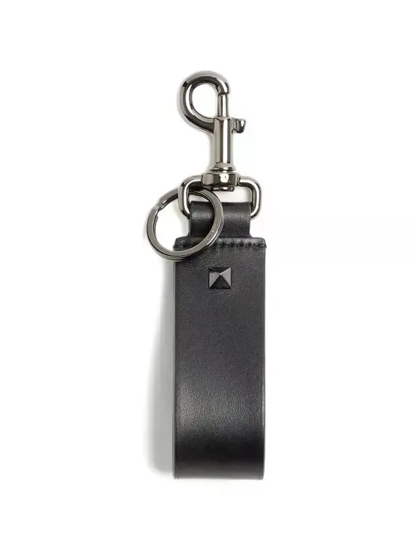 Valentino Garavani Identity Keyring In Calfskin