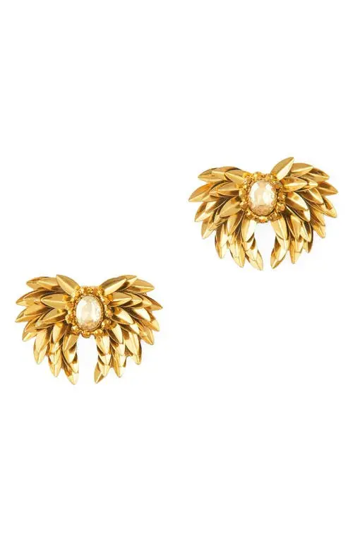 Deepa Gurnani Ottie Earrings - Gold