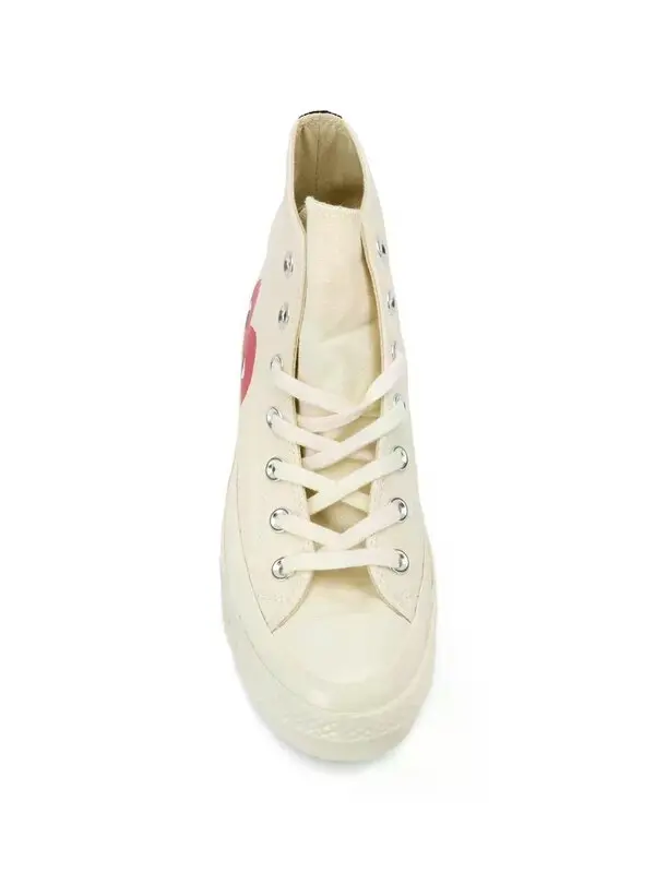CONVERSE X COMME DES GARONS PLAY Chuck Taylor All Star High Top Sneakers