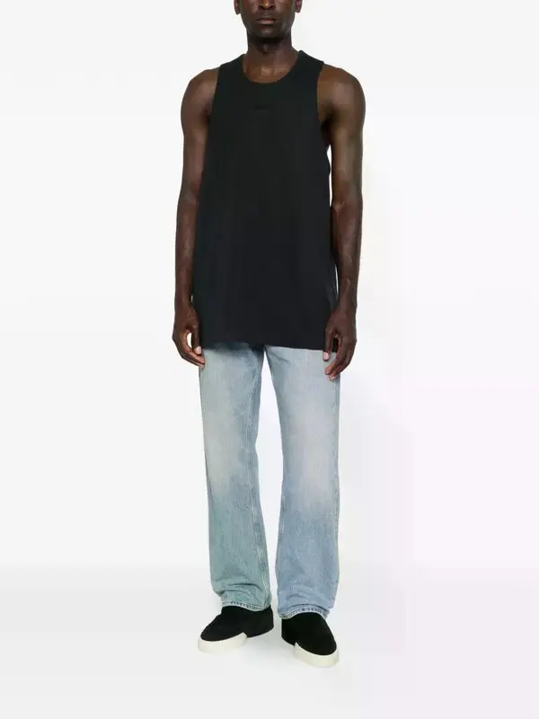 Fear Of God Logo Patch Tank Top - Black