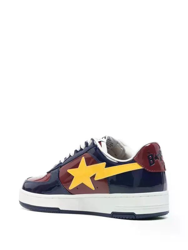 A BATHING APE Sta Low Top Sneakers - Red