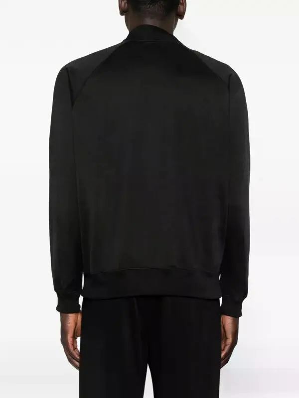 Needles Embroidered Butterfly Logo Zip Up Sweatshirt
