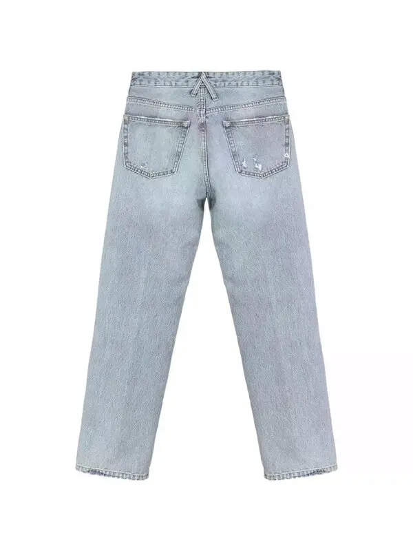 CYCLE High-rise Distressed Jeans
