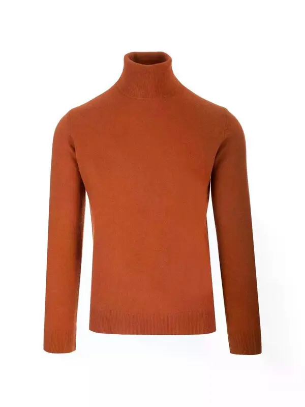 AL DUCA D’AOSTA 1902 Roll-neck Ribbed Trim Sweater