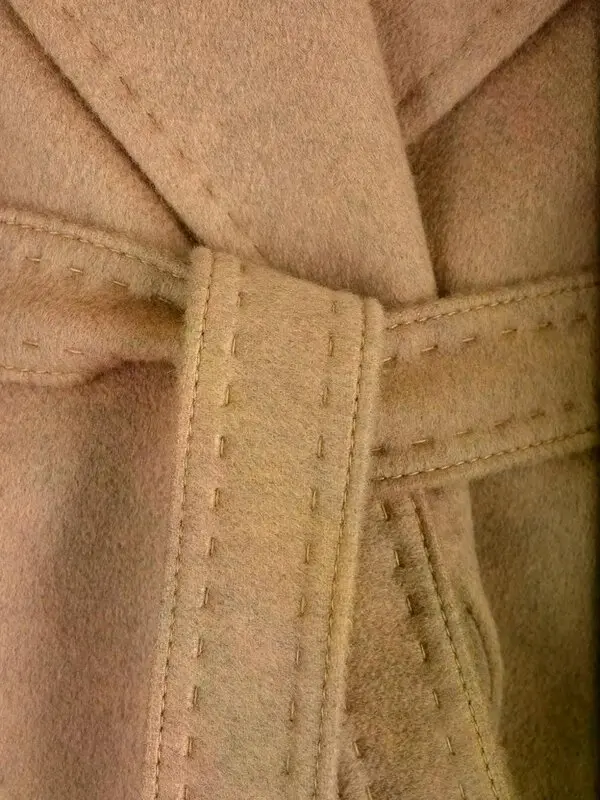 Max Mara Valle Belted Cashmere Coat