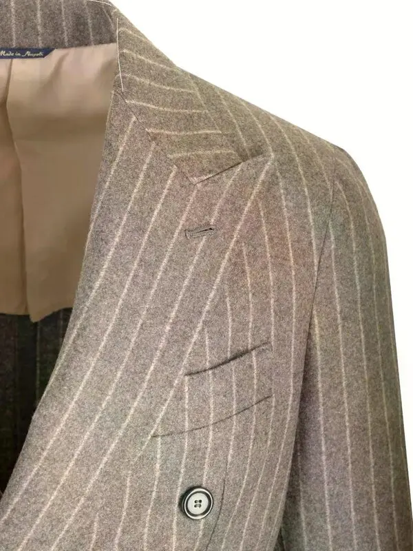 AL DUCA D’AOSTA 1902 Double-breasted Pinstripe Suit