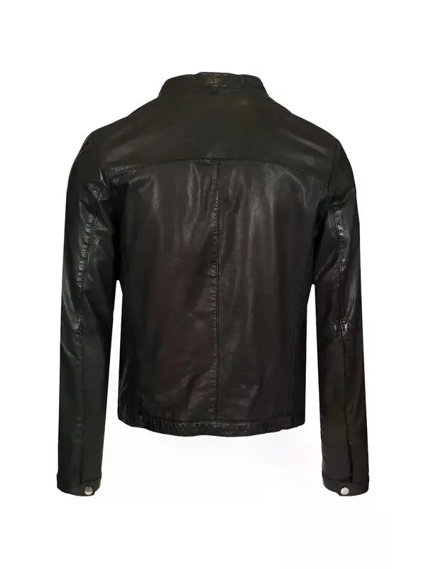 AL DUCA D’AOSTA 1902 Nappa Leather Biker Jacket