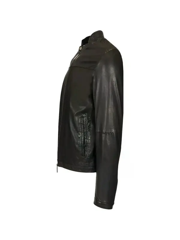 AL DUCA D’AOSTA 1902 Nappa Leather Biker Jacket