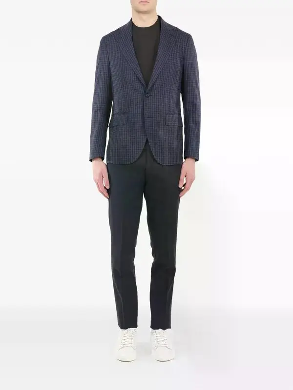 AL DUCA D’AOSTA 1902 Check-pattern Single-breasted Blazer