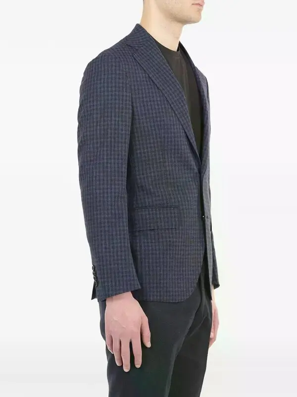 AL DUCA D’AOSTA 1902 Check-pattern Single-breasted Blazer