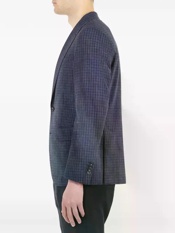 AL DUCA D’AOSTA 1902 Check-pattern Single-breasted Blazer