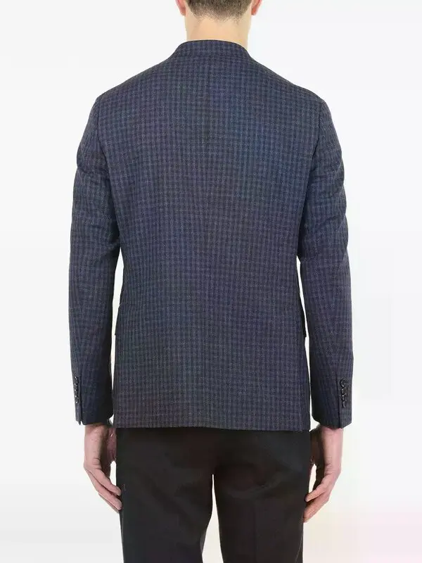 AL DUCA D’AOSTA 1902 Check-pattern Single-breasted Blazer