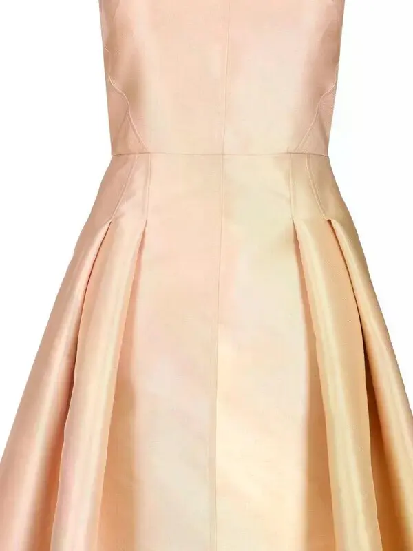 AL DUCA D’AOSTA 1902 Square Neck Mikado Dress