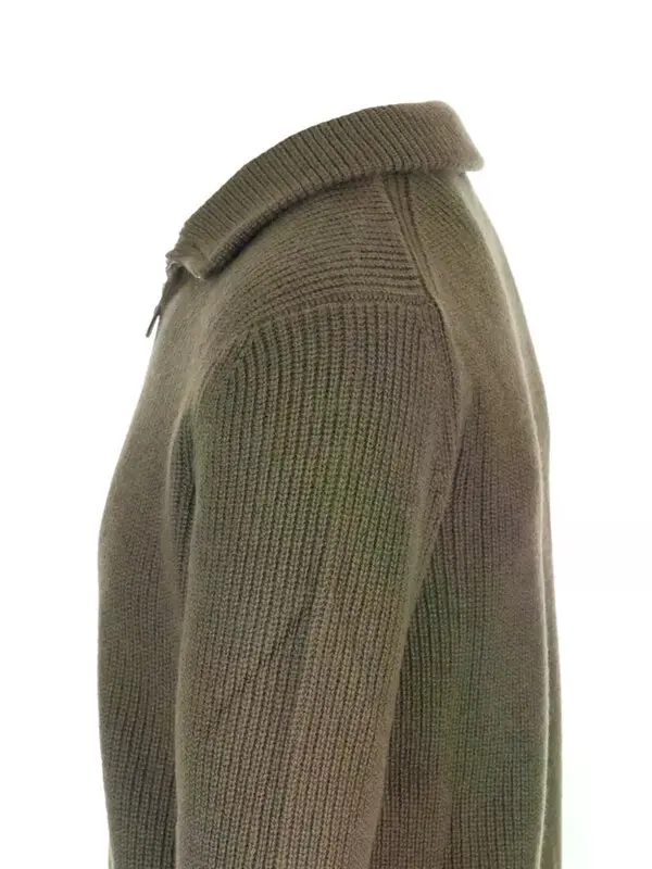 AL DUCA D’AOSTA 1902 Ribbed Half-zip Sweater
