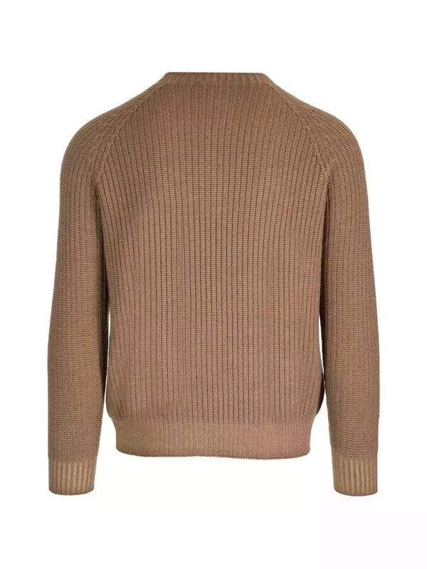 AL DUCA D’AOSTA 1902 Ribbed Knit Crew Neck Sweater