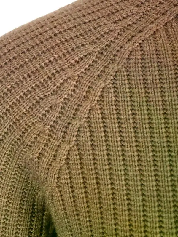 AL DUCA D’AOSTA 1902 Ribbed Knit Crew Neck Sweater