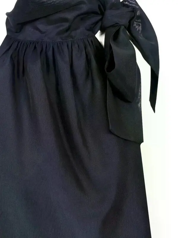 AL DUCA D’AOSTA 1902 Bow Detail One-shoulder Sleeveless Top