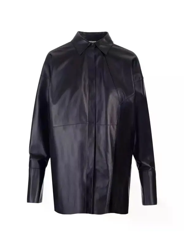 Loewe Panelled Leather Shirt