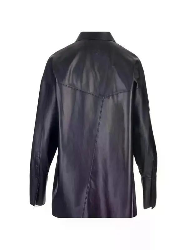 Loewe Panelled Leather Shirt