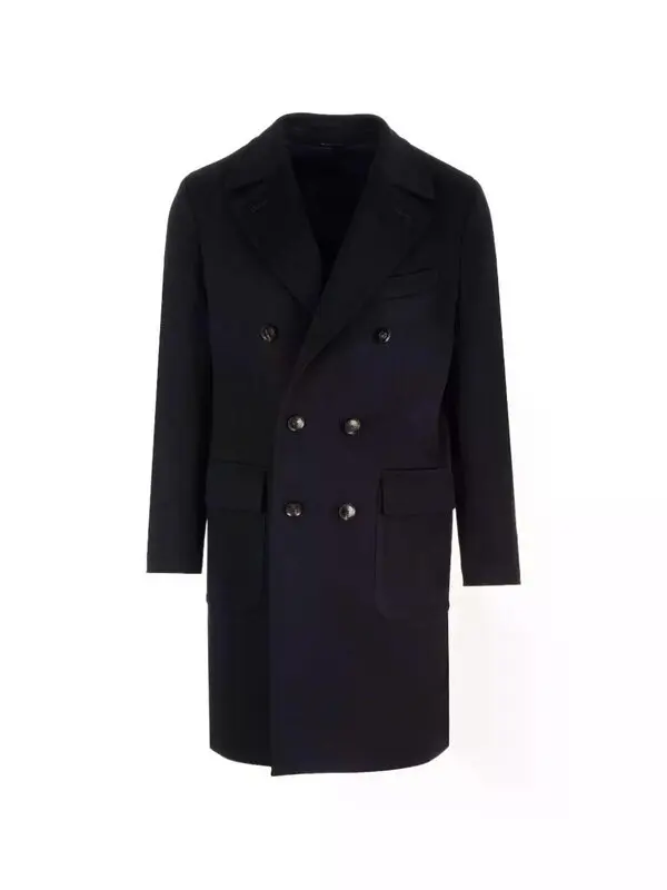 AL DUCA D’AOSTA 1902 Double-breasted Cashmere Midi Coat