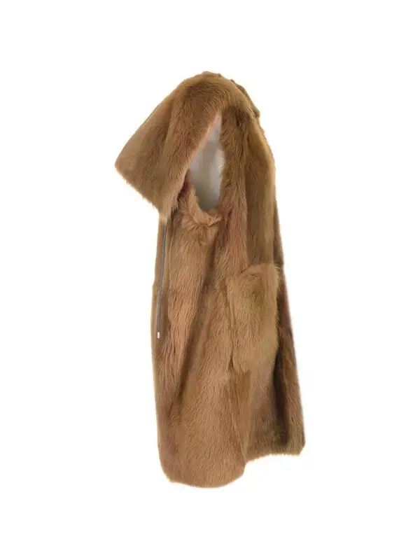 Max Mara Amica Shearling Gilet Coat