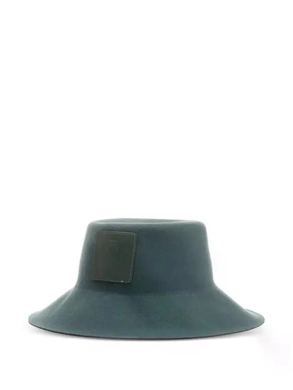 Helen Kaminski Logo Patch Bucket Hat - Green