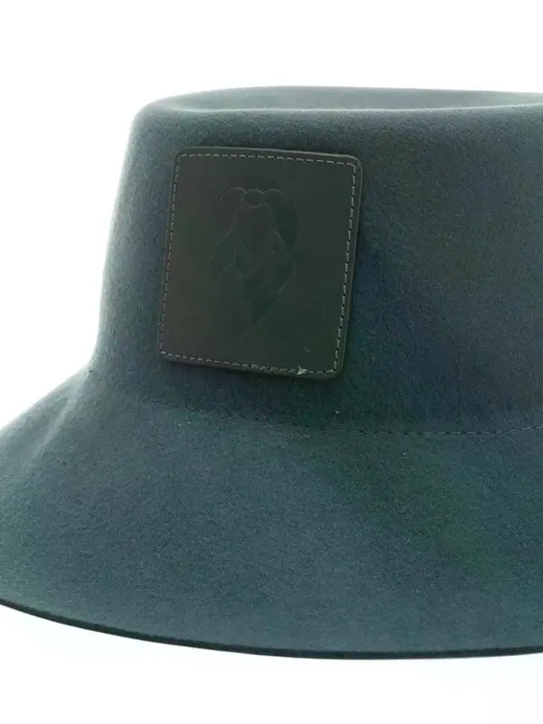 Helen Kaminski Logo Patch Bucket Hat - Green