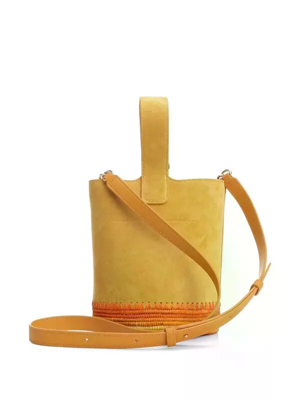 Loewe Mini Pebble Suede Bucket Bag