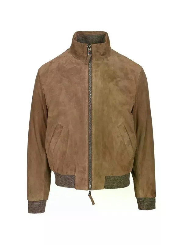 AL DUCA D’AOSTA 1902 Suede Zip-up Jacket