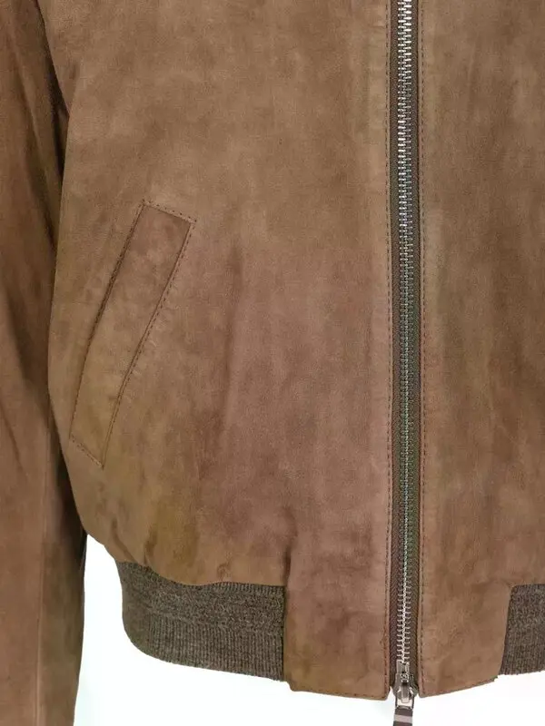 AL DUCA D’AOSTA 1902 Suede Zip-up Jacket