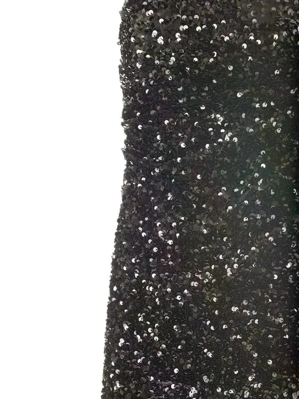 AL DUCA D’AOSTA 1902 Embellished Strapless Velvet Bustier Dress
