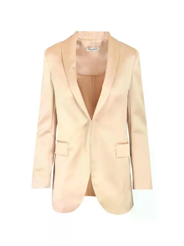 AL DUCA D’AOSTA 1902 Satin Shawl-lapel Blazer