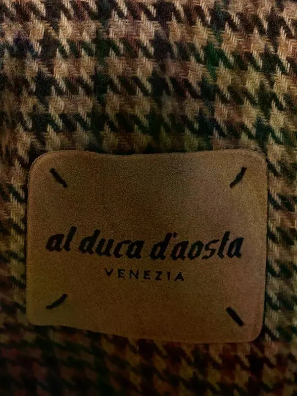 AL DUCA D’AOSTA 1902 Suede Shearling Collar Jacket