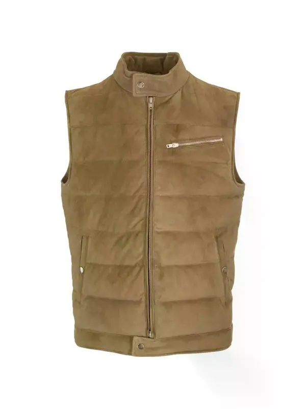AL DUCA D’AOSTA 1902 Suede Gilet