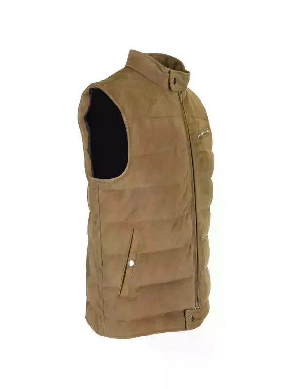 AL DUCA D’AOSTA 1902 Suede Gilet