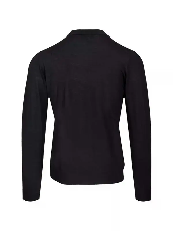 Fedeli Virgin Wool Mock Neck Sweater