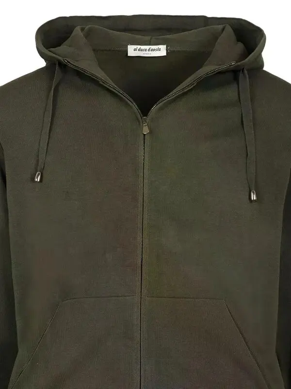 AL DUCA D’AOSTA 1902 Full-zip Drawstring Hoodie
