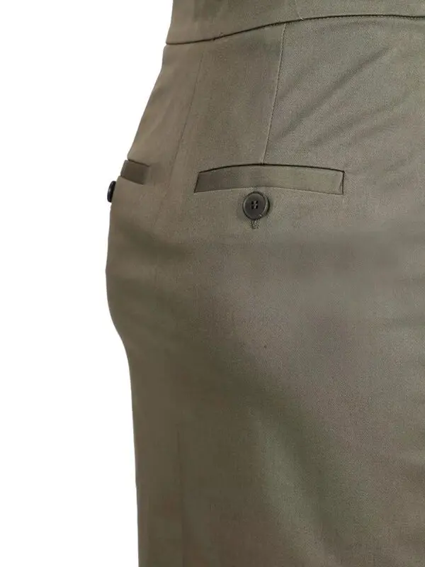 AL DUCA D’AOSTA 1902 Cotton Twill Pencil Skirt