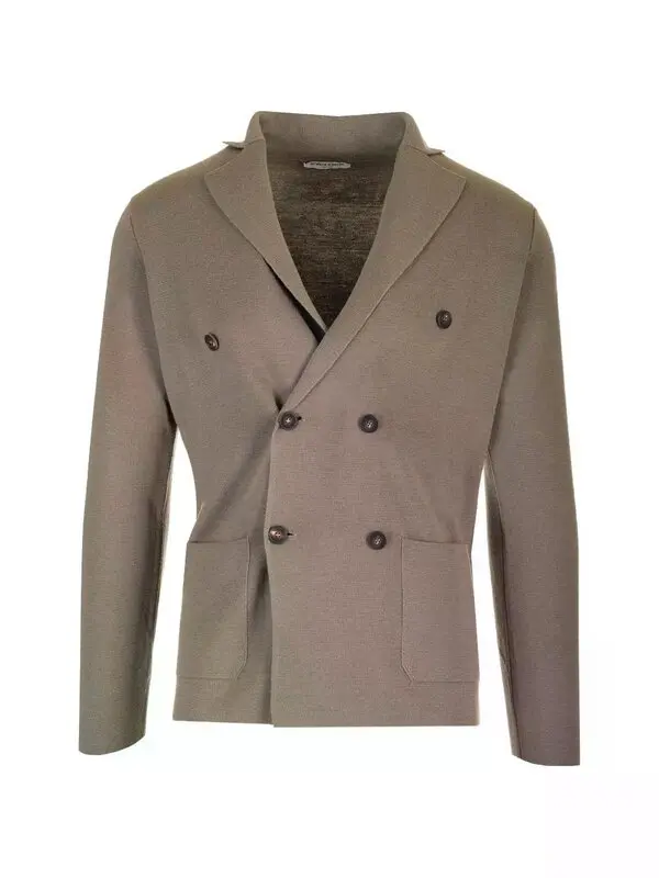 AL DUCA D’AOSTA 1902 Double-breasted Knitted Blazer