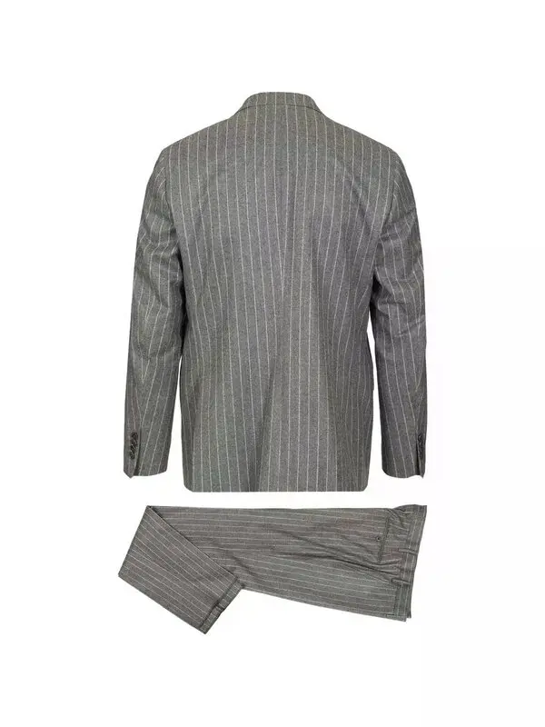 AL DUCA D’AOSTA 1902 Pinstripe Peak-lapel Suit