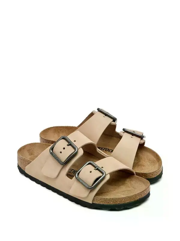 BIRKENSTOCK Arizona Double Strap Buckle Sandals - Neutrals