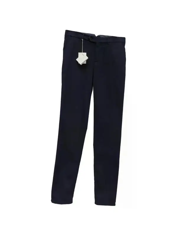 Brunello Cucinelli Gabardine Trousers - Blue
