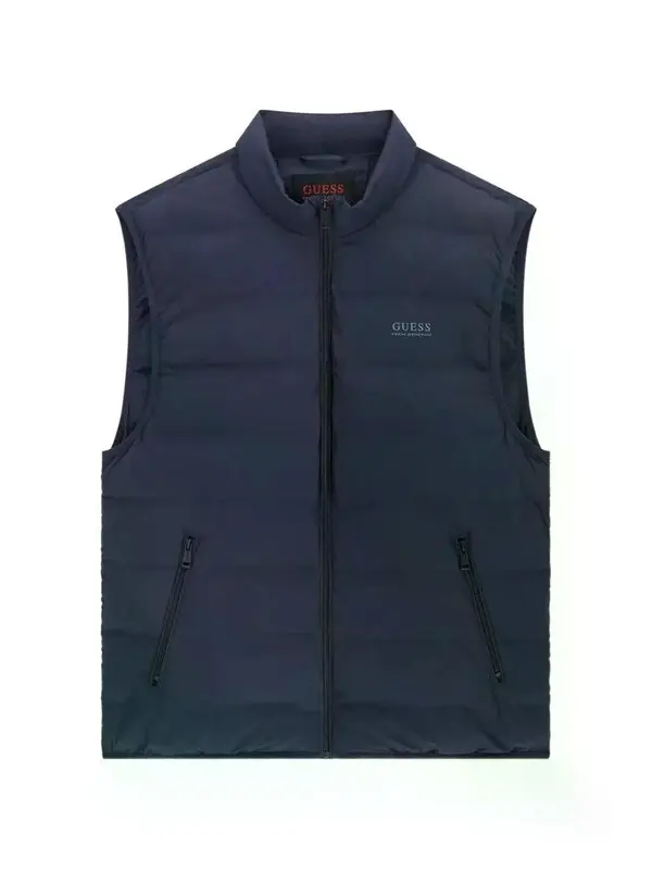 Guess Quilted Logo-detail Gilet