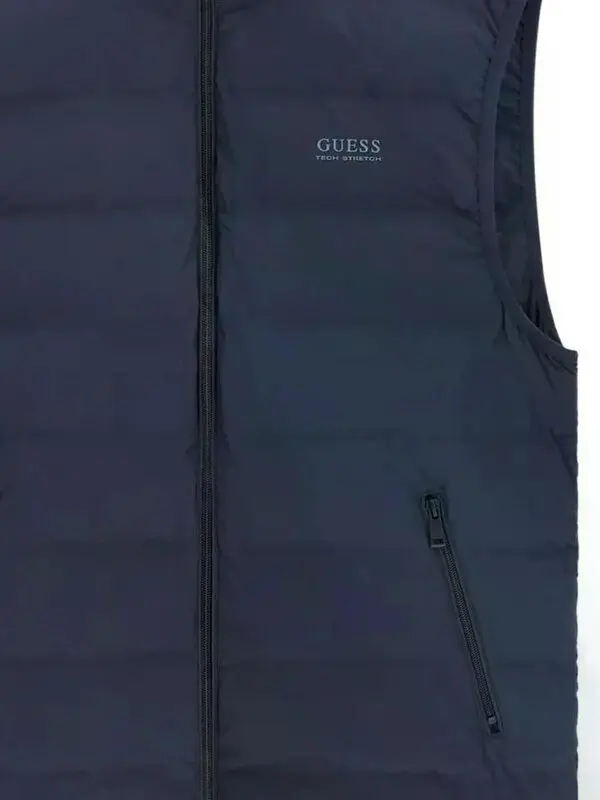 Guess Quilted Logo-detail Gilet